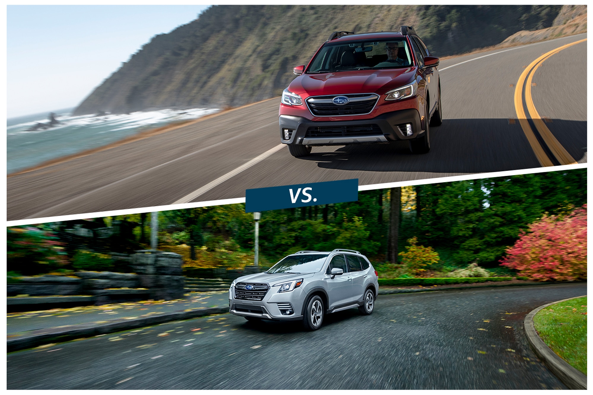 Compared: 2022 Subaru Forester vs. 2022 Subaru Outback | Capital One ...