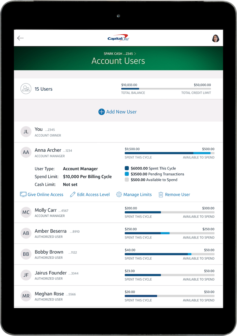 Employee Credit Cards | Capital One