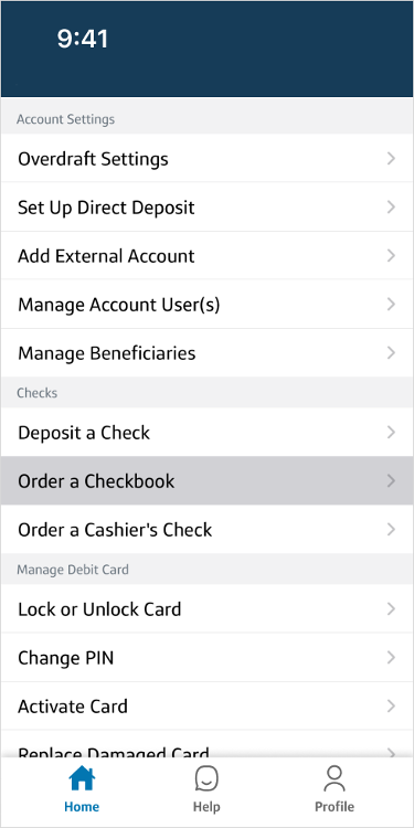 How to Order a Checkbook | Capital One Help Center
