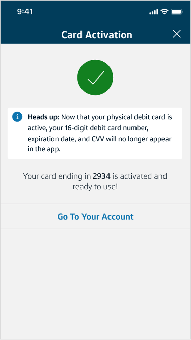 How to Activate New Debit Card | Capital One Help Center