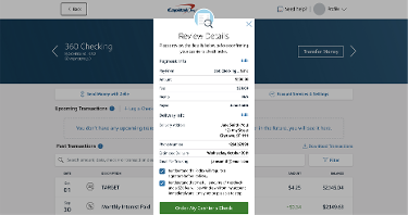 How to Get a Cashier's Check | Capital One Help Center