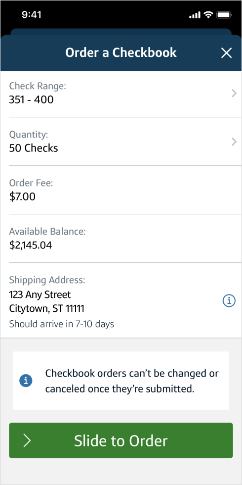 How to Order a Checkbook | Capital One Help Center