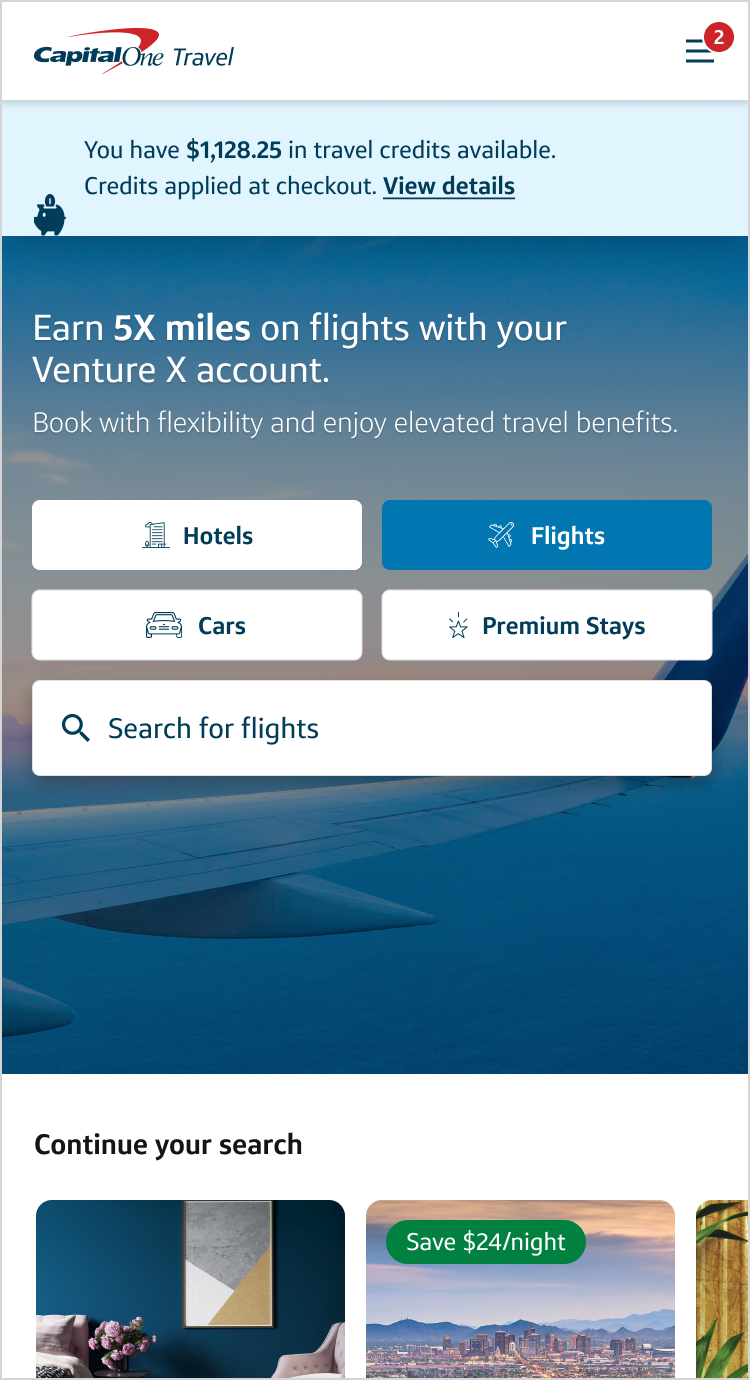 Using Airline Travel Credits | Capital One Help Center