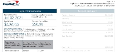 How to Read Your Credit Card Statement | Capital One