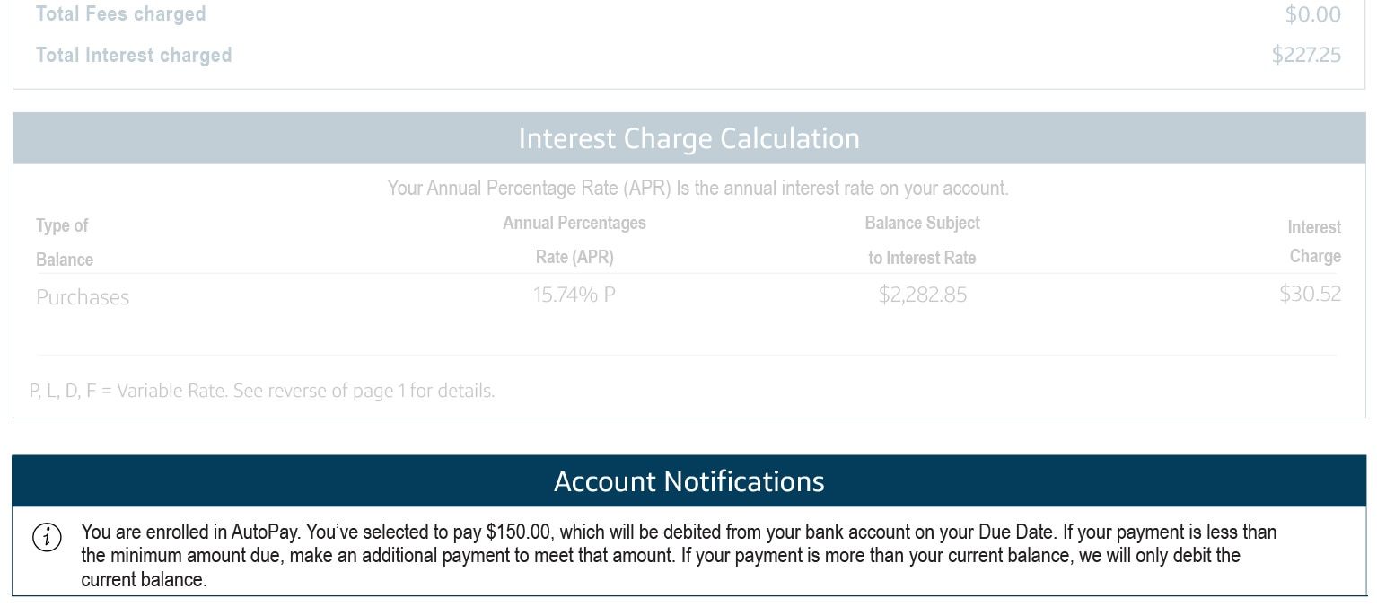 How to Read Your Credit Card Statement | Capital One