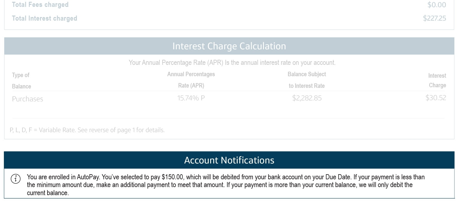 How to Read Your Credit Card Statement | Capital One