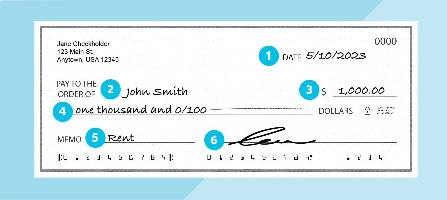 How to Write a Check in 6 Easy Steps | Capital One