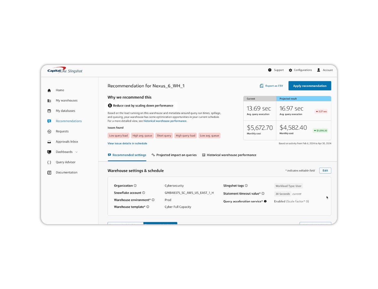 Optimizing Snowflake with Capital One Slingshot | Capital One
