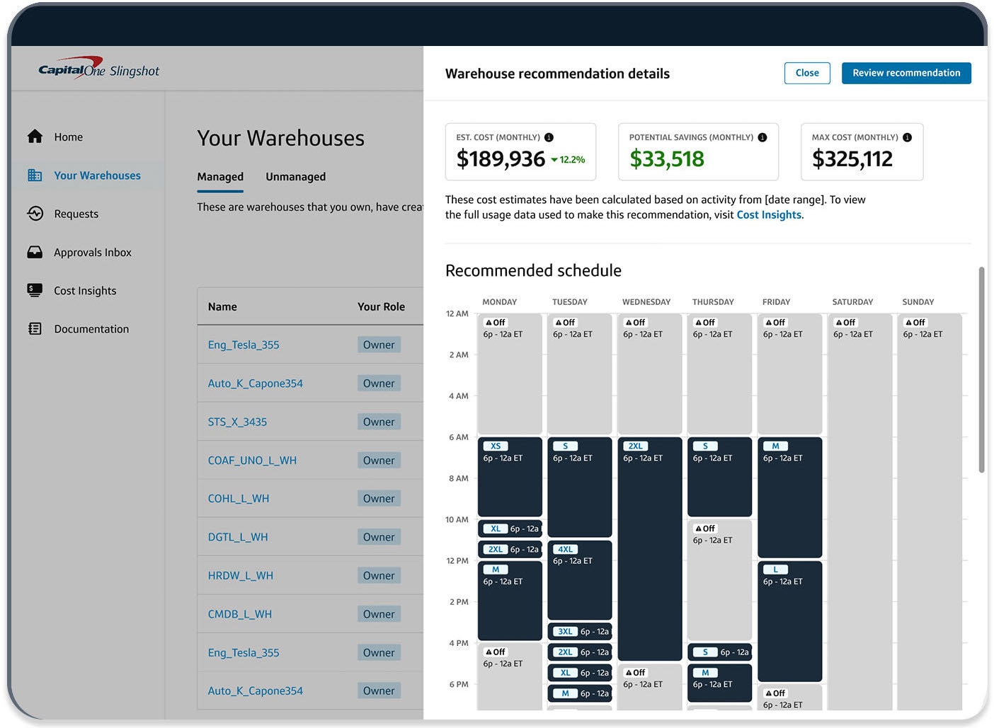 Optimize Snowflake Data Warehouses With Slingshot | Capital One