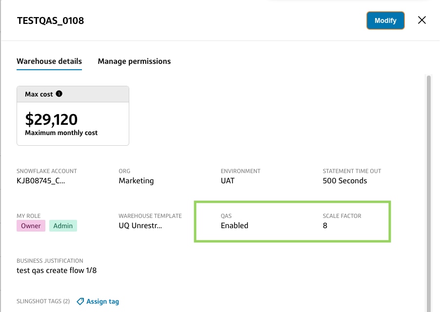 Use Slingshot to manage Snowflake QAS, plus new recommendations hub
