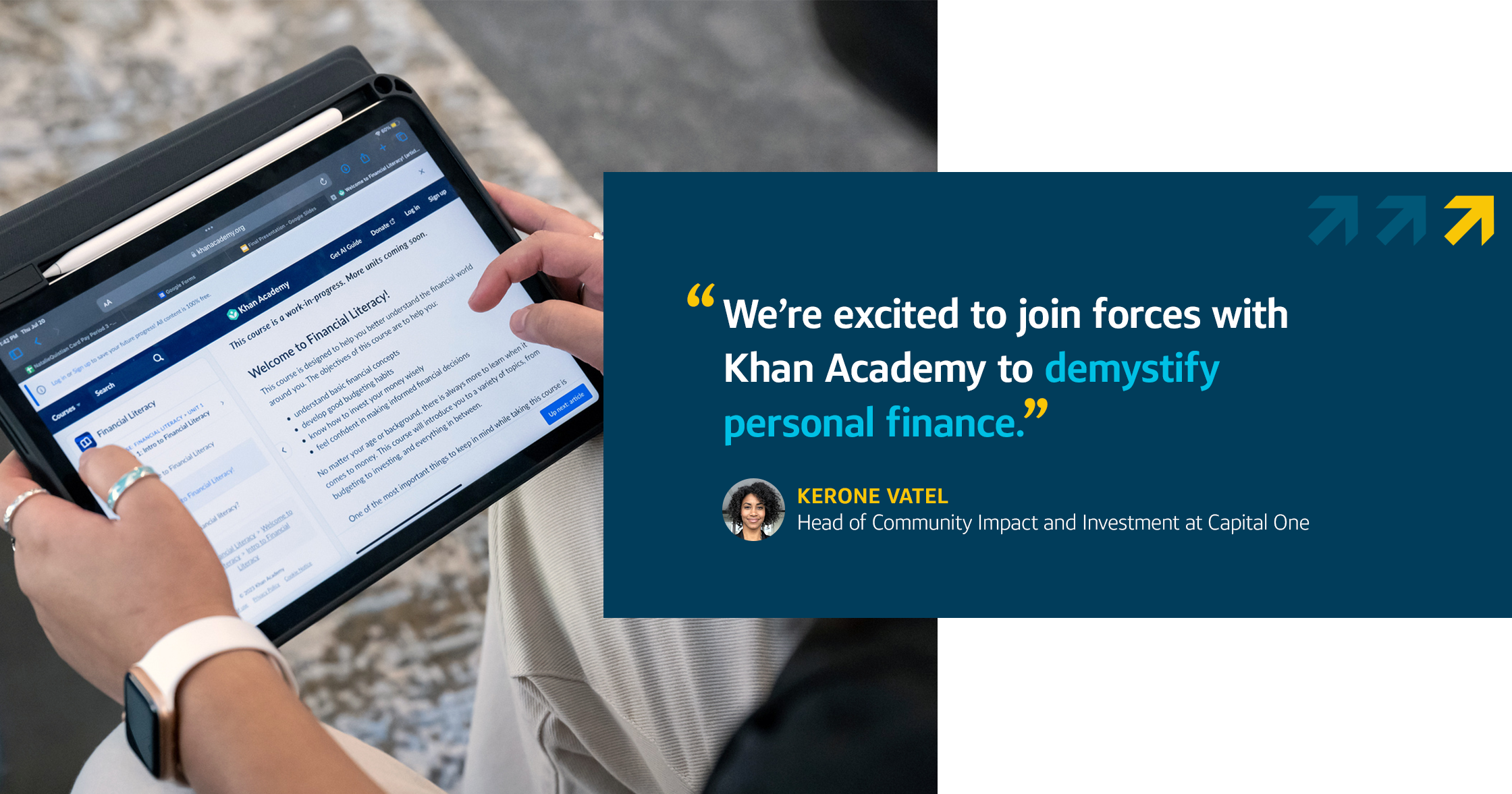 Capital One and Khan Academy Offer Financial Literacy Course | Capital One