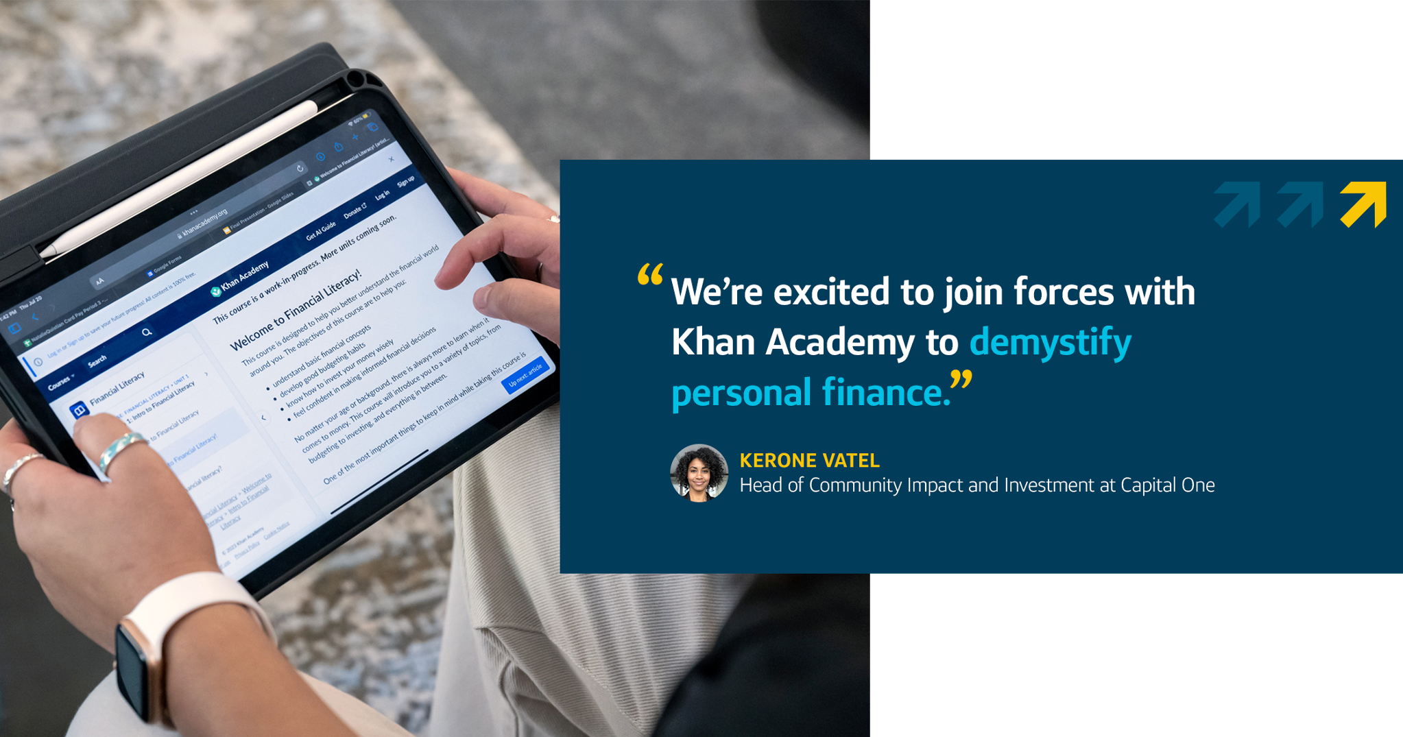 Capital One and Khan Academy Offer Financial Literacy Course | Capital One